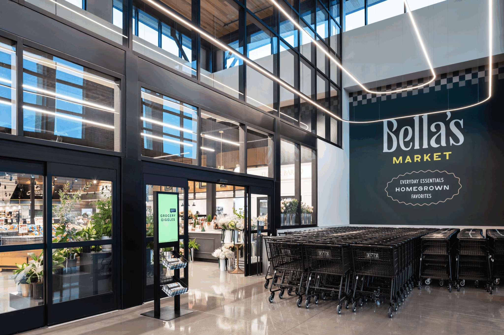 Bella’s Market Hospitality-Driven Grocery Design by RDC & DyeLot